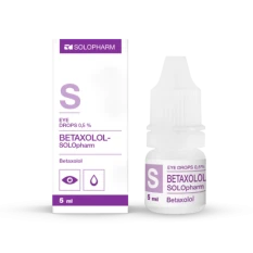 Betaxolol-Solopharm composition, instruction | Solopharm