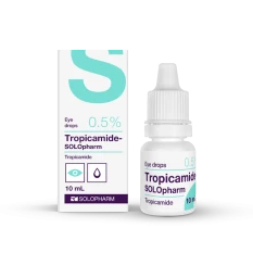 Tropicamide Solopharm composition, instruction | Solopharm