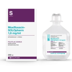 Moxifloxacin-Solopharm composition, instruction | Solopharm